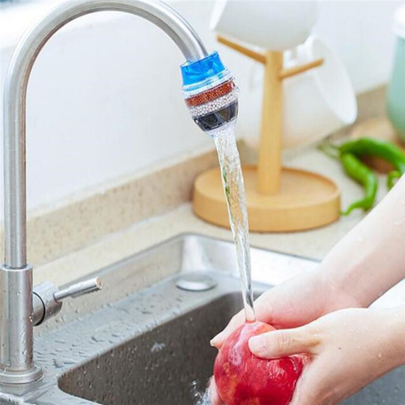 Blue Red Filtered Crane For Kitchen Pull Out Spray... – Grandado