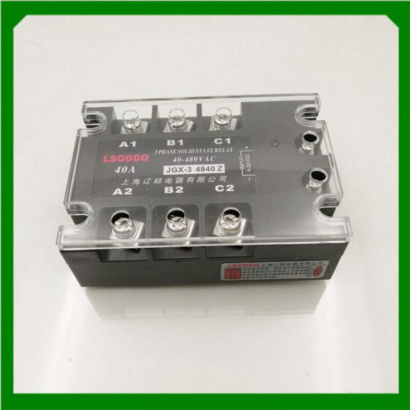 1PC Relay JGX-3 4840Z DC Control AC 3 Phase Solid ... – Grandado