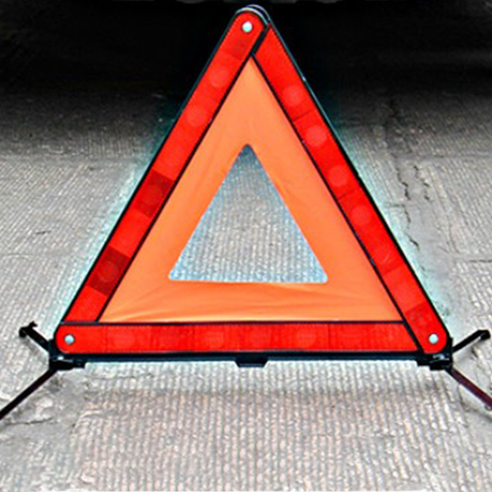 Tripod Triangle Warning Reflective Sign Vehicles B... – Grandado