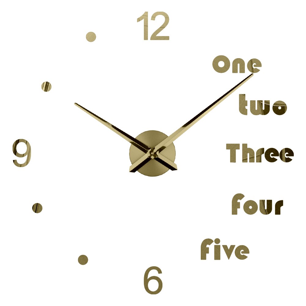 Unusual Wall Clock Modern Reloj De Pared Quartz La... – Vicedeal