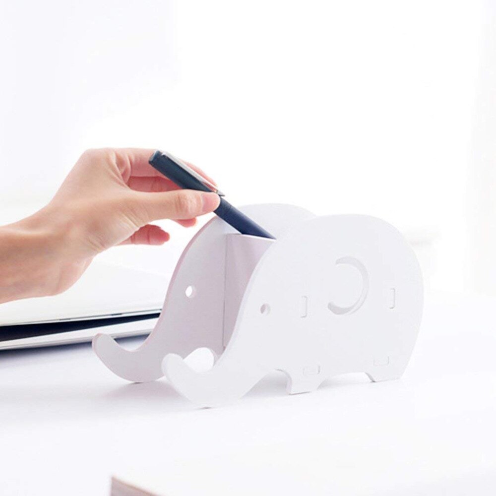 XRHYY White Elephant DIY Pencil Stand Bracket With... – Grandado