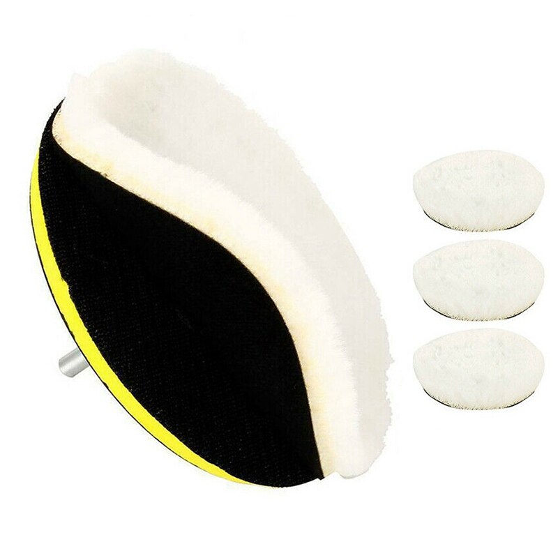 5Pcs 6 Inch Polishing Pad Wool Wheel and Mop Set f... – Grandado