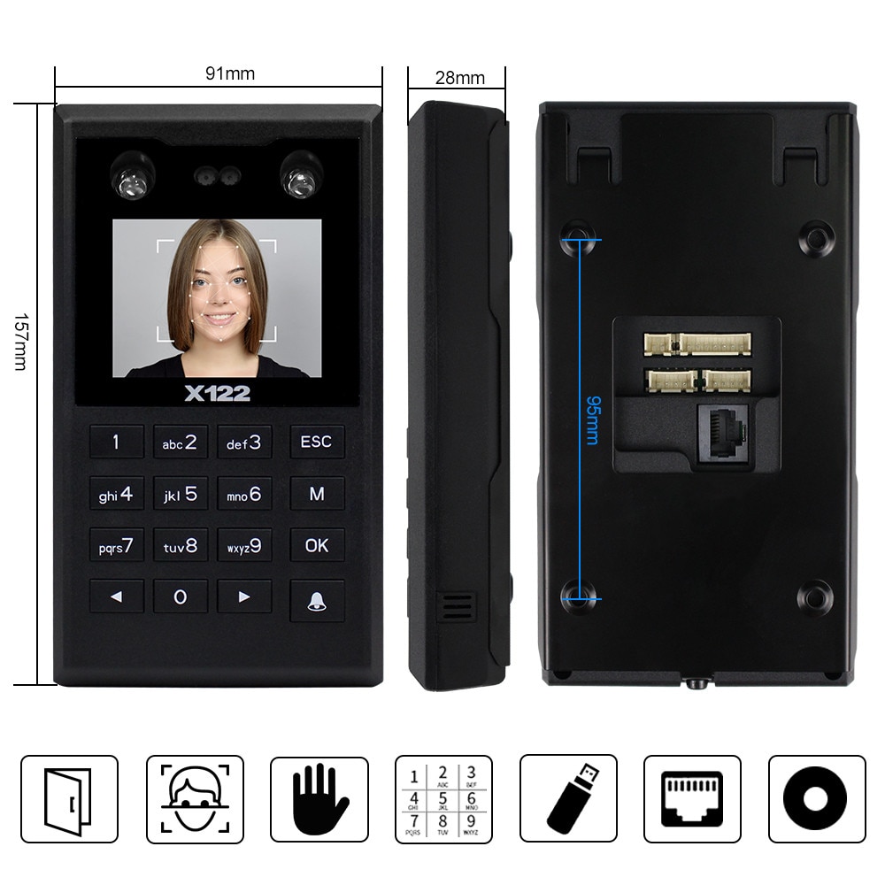 OBO TCP/IP Intelligent Fingerprint Face Access Con... – Grandado