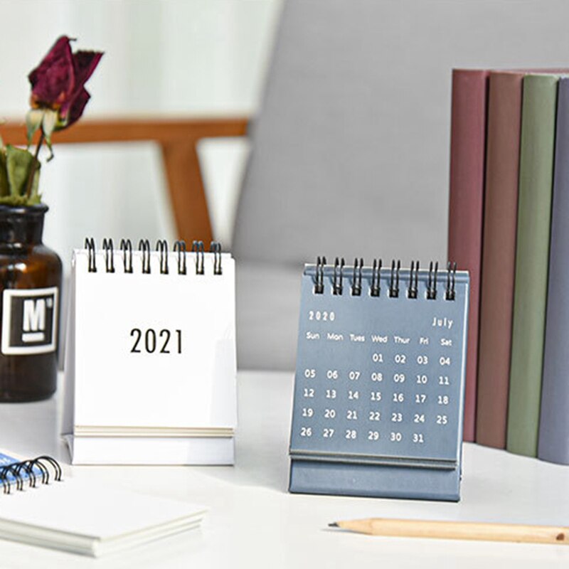 Leuke Creatieve Stijl Mini Desktop Kalender Persoo... – Grandado