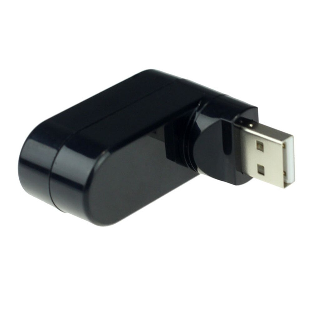 3 Ports Hub USB 2.0 Mini Rotate Splitter Adapter M... – Vicedeal