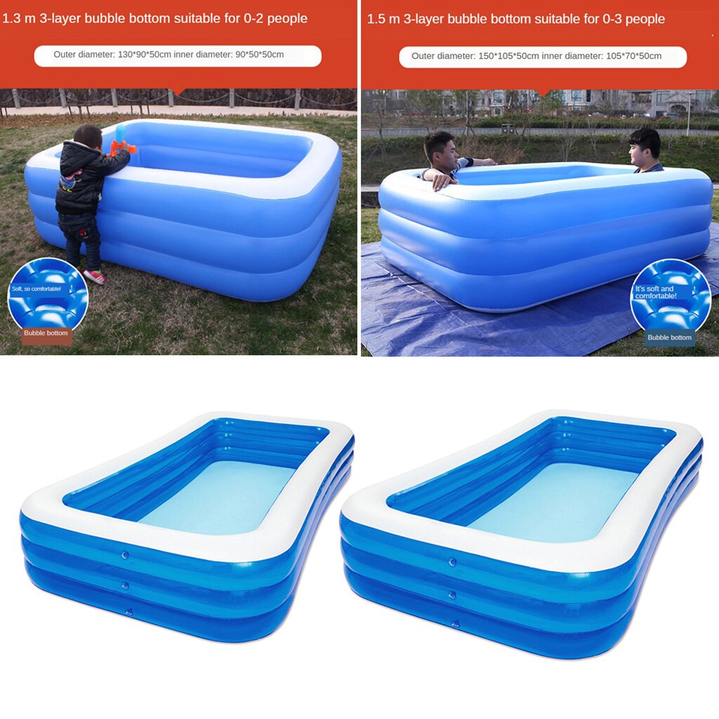 Piscina inflable de verano para niños pequeños, pi... – Grandado