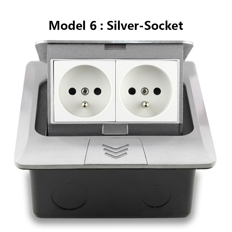 16A France Standard Socket Universal 2 Pin With US... – Vicedeal