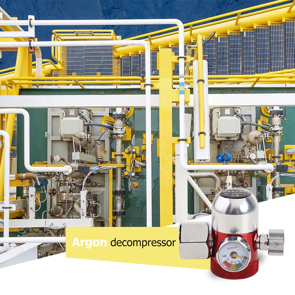 Practical Argon Gas Reducer Stainless Steel Energy... – Grandado