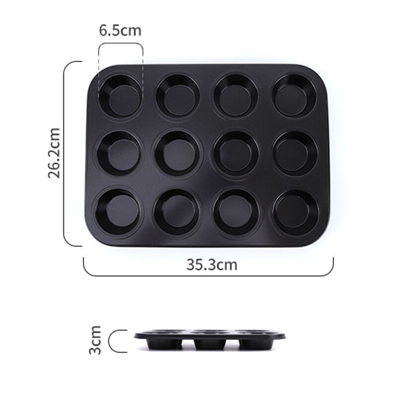4/6/12 Cup Cupcake Pan Muffin Tray Cupcake Mold Mu... – Grandado