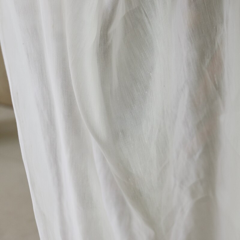 50cm*140cm Solid Color Silk Linen Fabric Slub Mate... – Grandado