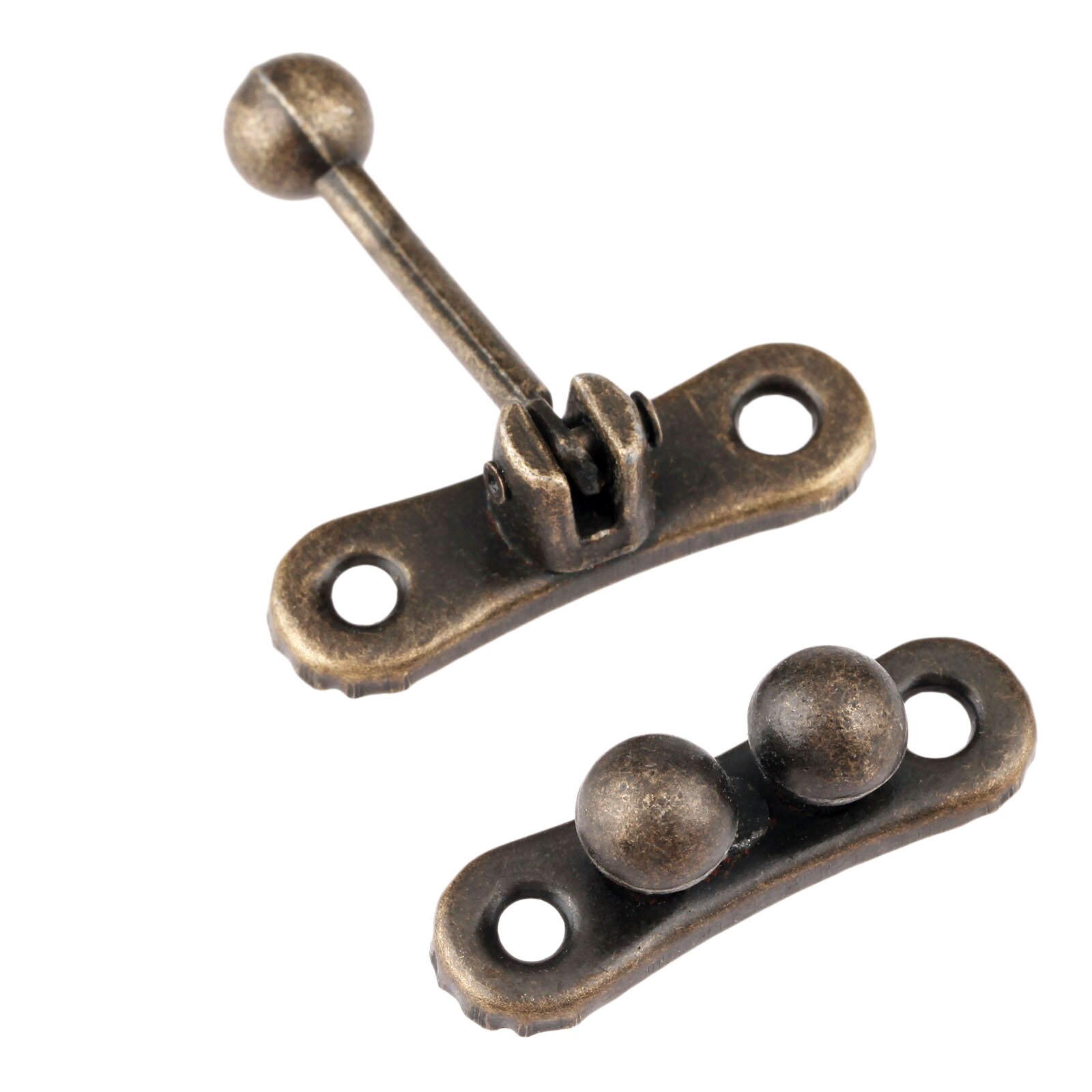 2Pcs 31*33mm Antique Bronze Box Latch Hasps Furnit... – Grandado