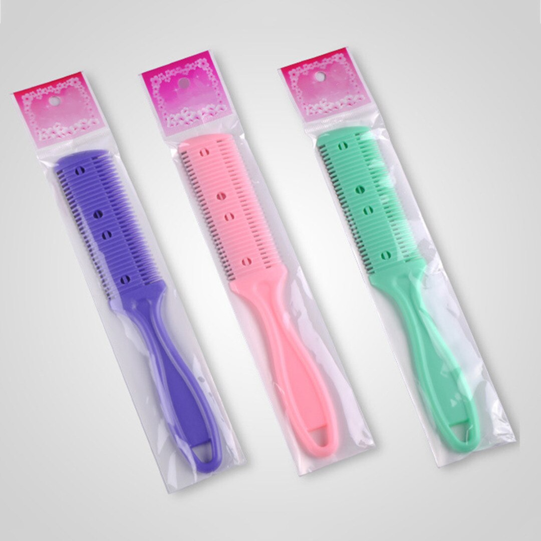 Mayitr 1pcs Double Sided Hair Razor Comb Handle Ha... – Vicedeal