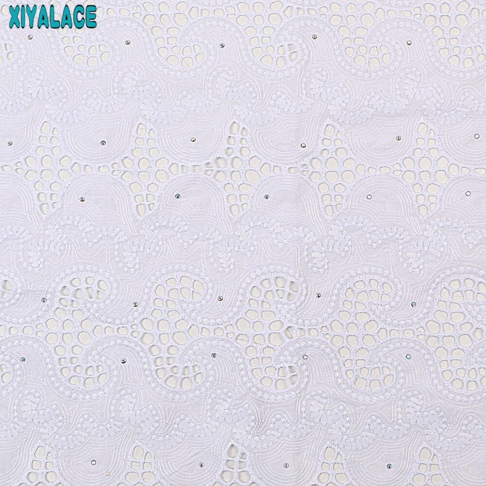 Punch White Cotton Lace African Dry Lace Fabric La... – Vicedeal
