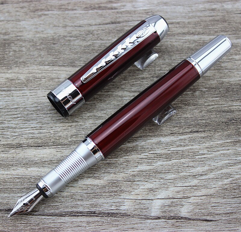Jinhao 250 Classic Style Gold Clip Metal Fountain ... – Grandado