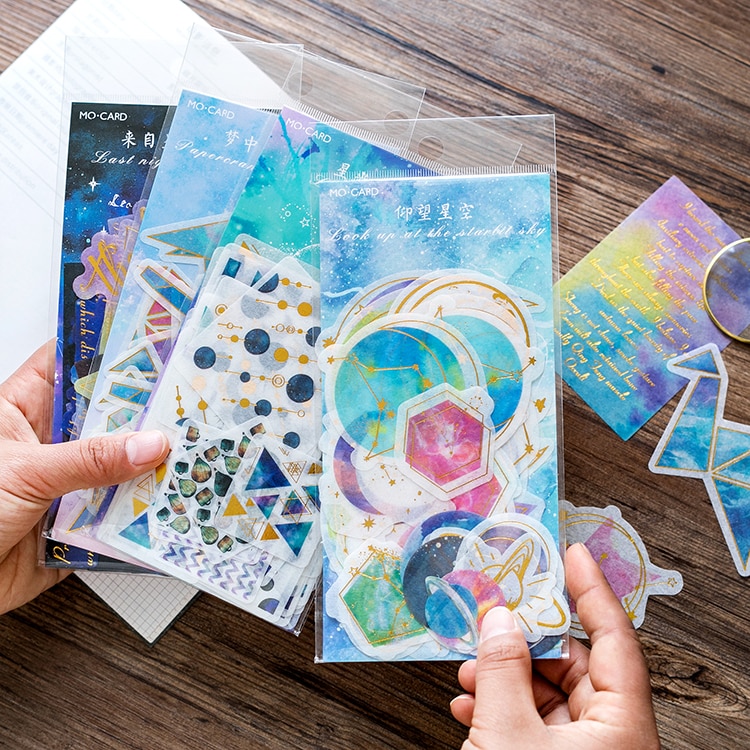 Night Star Magic Circle Gilding Decorative Washi S... – Vicedeal