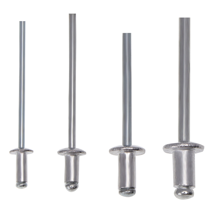 200Pcs Boxed Blind Rivet Round Head Pull Studs Alu... – Grandado