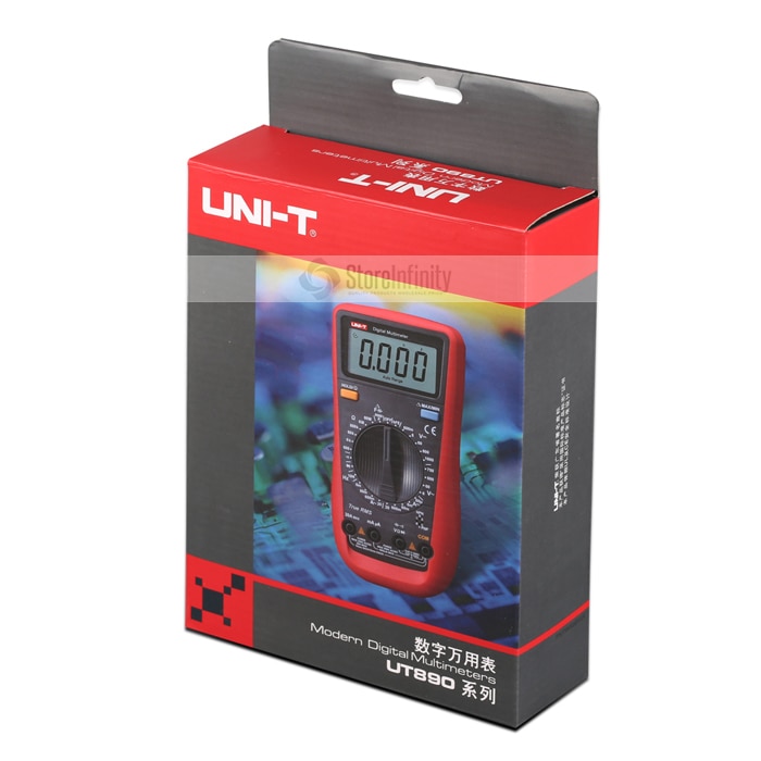 UNI-T UT890D Digitale Handheld Multimeter True RMS... – Vicedeal