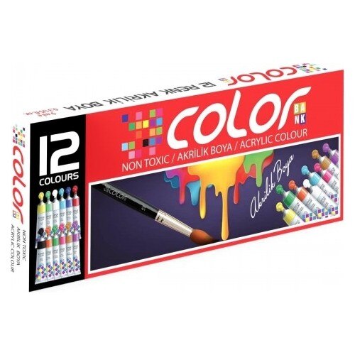 Colorbank Gouache Paint Set 12'li – Vicedeal