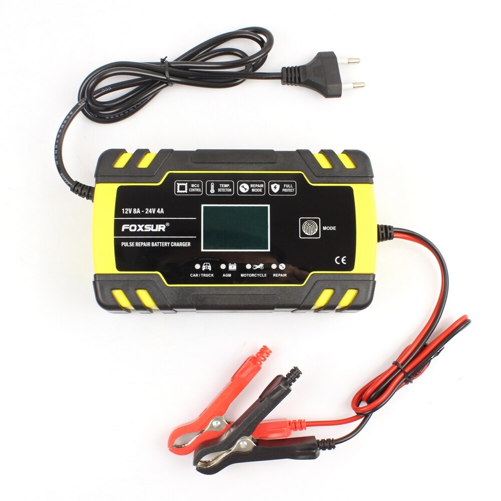 3-Stage Automatic Charging 12V 24V Golf Truck Car ... – Grandado