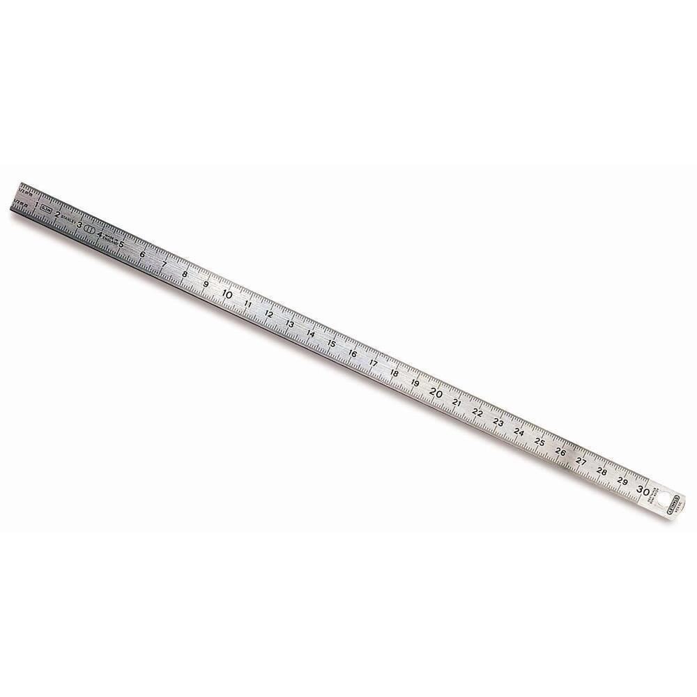 Stanley ST135524 Steel Ruler, 30 cmX13mm – Grandado
