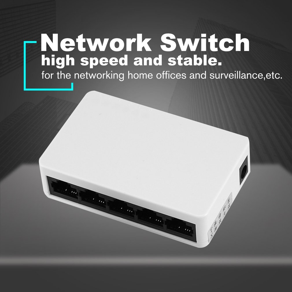 Mini 5/8/8+2/16 Port 10/100/Gigabit Switch SPOE Fa... – Grandado