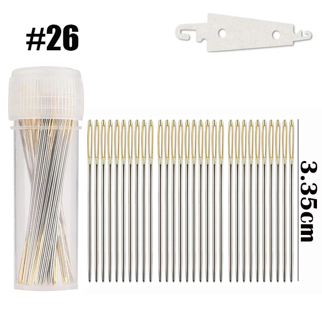 30pcs Sewing Needles Set with Bottle Cross Stitch ... – Vicedeal