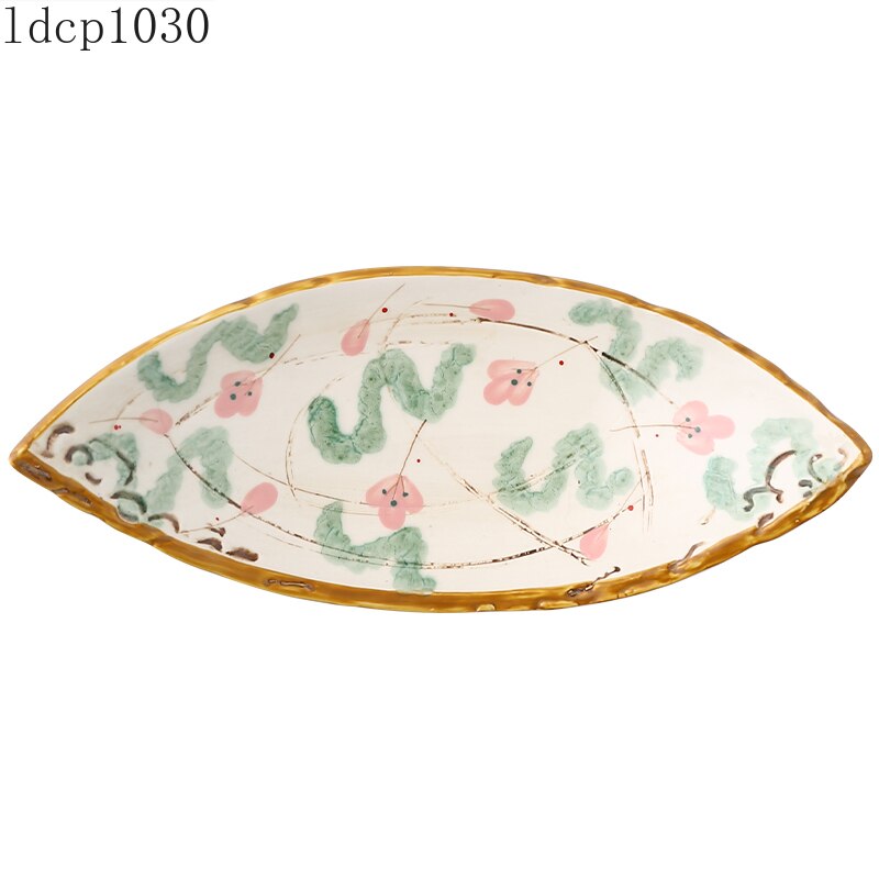 Household Tableware Japanese Ceramic Double-pointe... – Grandado