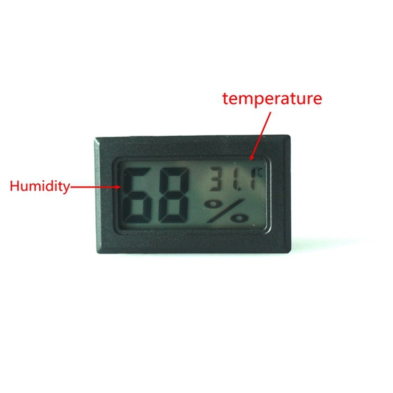 Mini Digital LCD Thermometer Hygrometer Gauge Indo... – Grandado