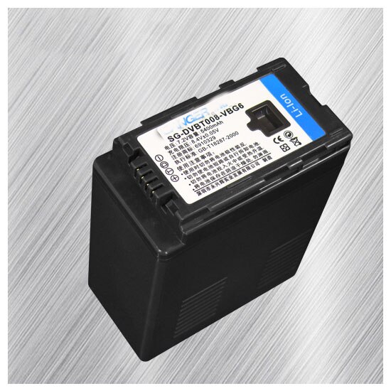 VW-VBG6 VBG6 Battery for PANASONIC HDC-HS300/100/2... – Grandado