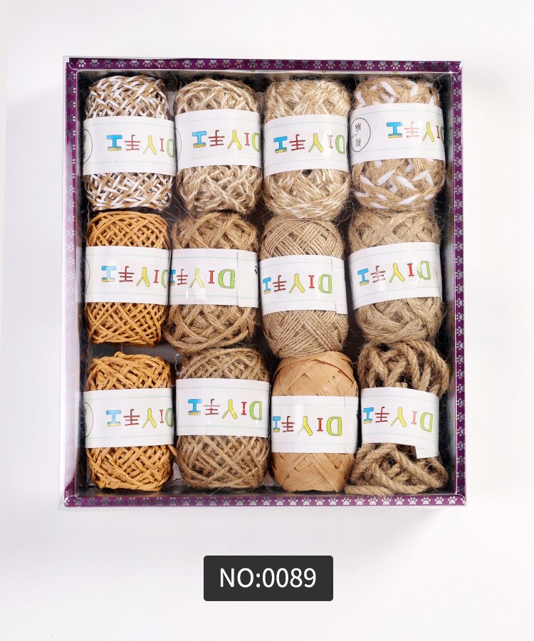 Mix Color Package Knitting Threads 12 Balls DIY Ma... – Vicedeal