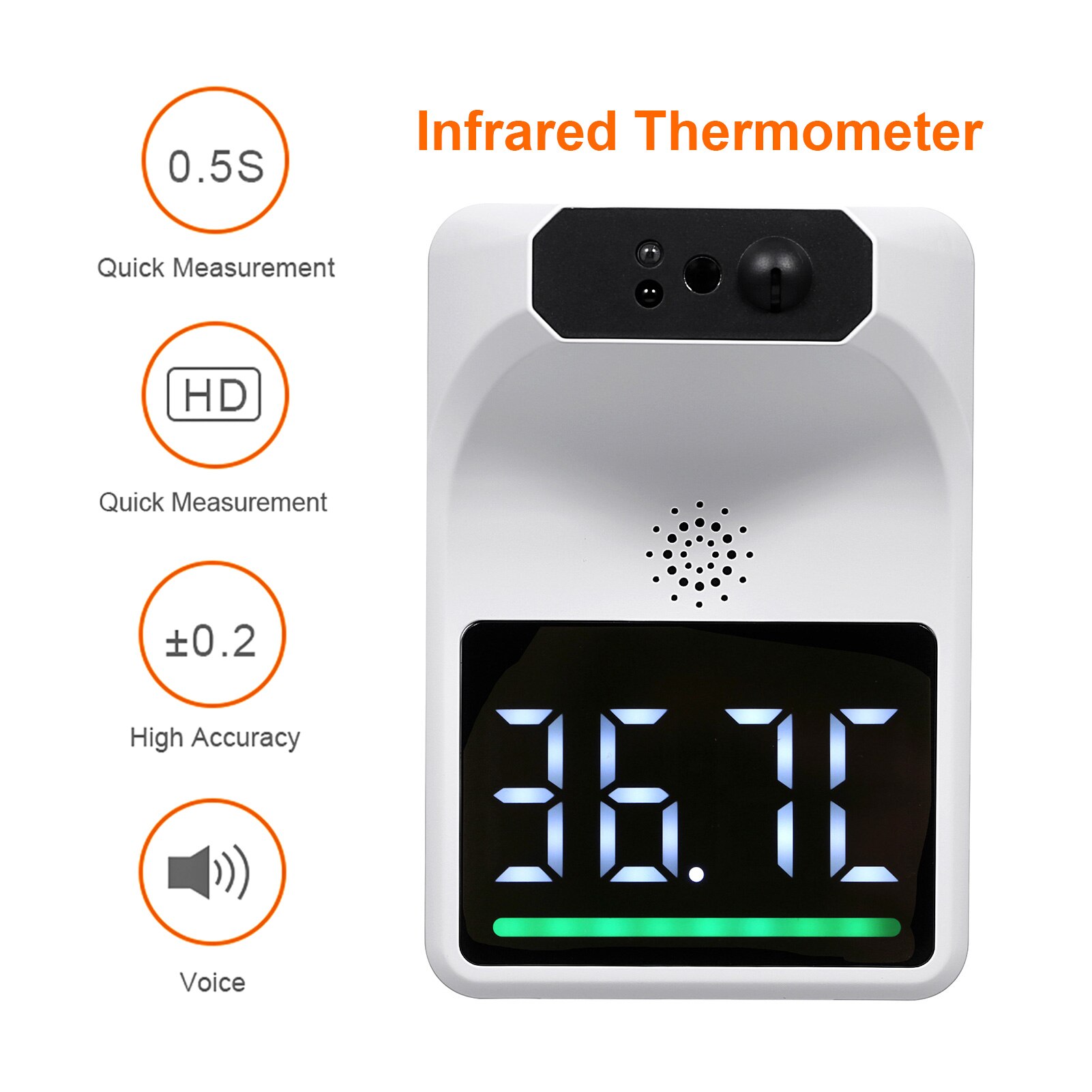 Digital Thermometer Infrared Thermometer Three Ins... – Grandado