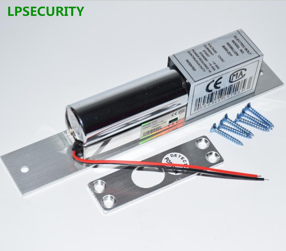 LPSECURITY 12VDC 2 Line Gate Door Electric Bolt Lo... – Grandado