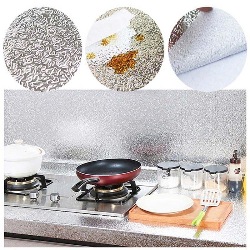 Kitchen Oil-proof Waterproof Stickers Aluminum Foi... – Grandado