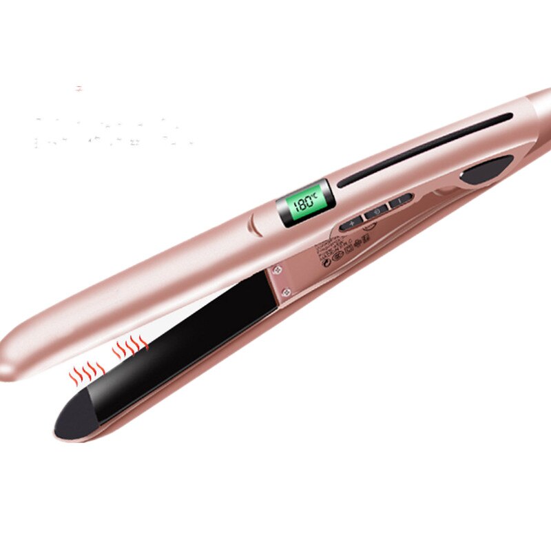 LED Electric Ceramic Vapor Steam Hair Straightener... – Vicedeal