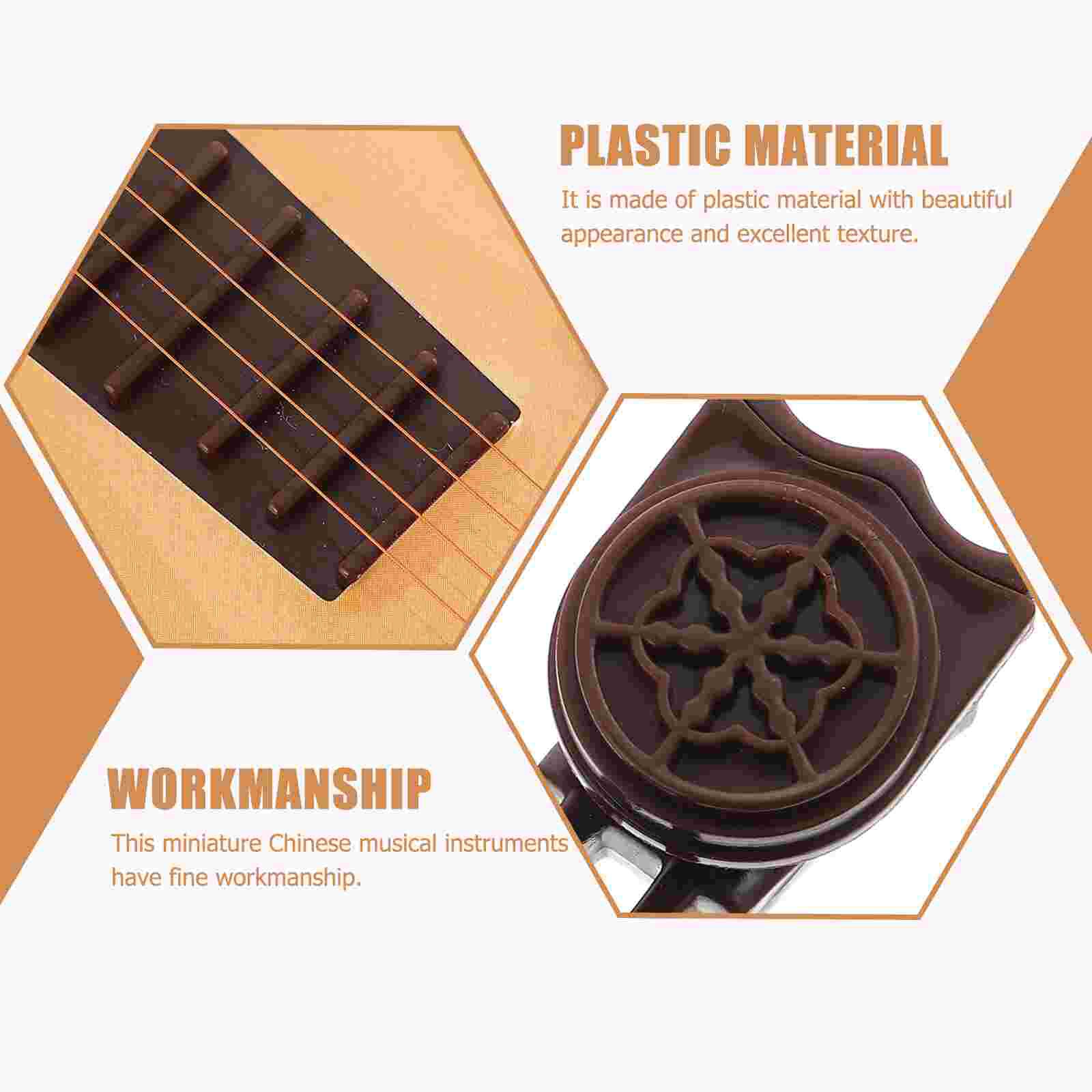 3Pcs Classical Pipa Model Decorative Mini Musical ... – Grandado