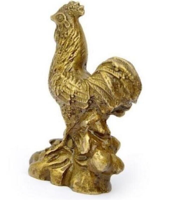 Copper Statue Collectable Chinese Brass Carved Ani... – Grandado