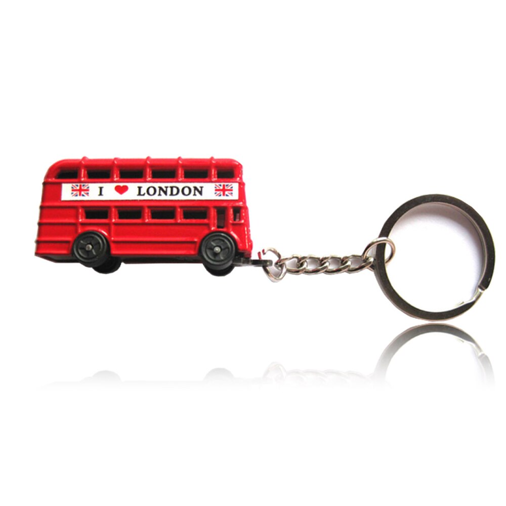 exquisite UK i love london red bus key chains Pers... – Vicedeal