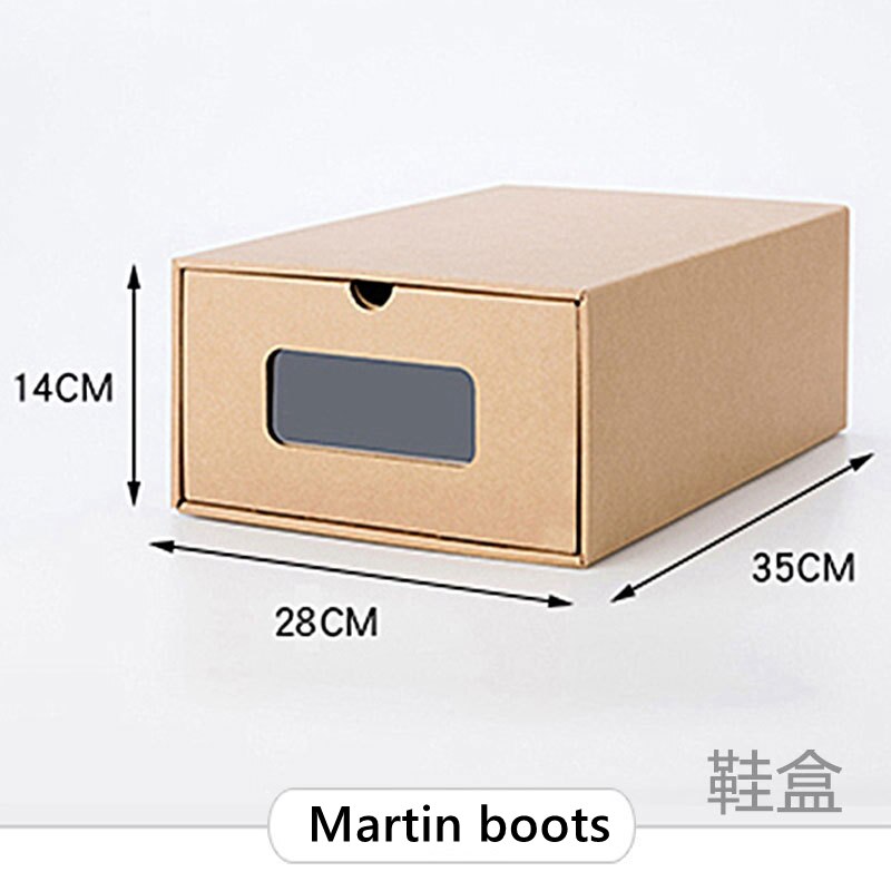 Paper shoe box shoe storage box kraft paper shoe b... – Grandado Paper shoe box shoe storage box kraft paper shoe b... – Grandado