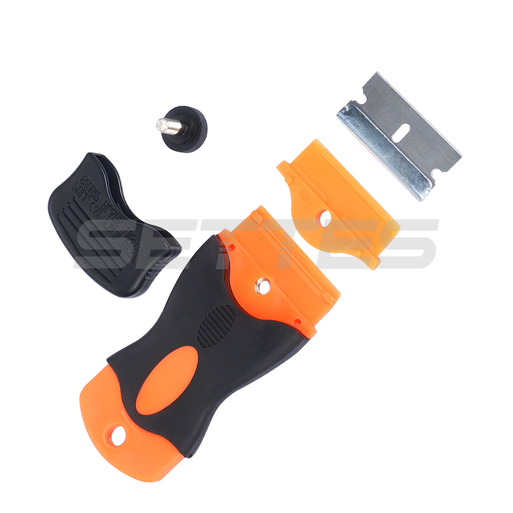 100Pcs DIY Plastic Razor Blades and Razor Scraper ... – Grandado