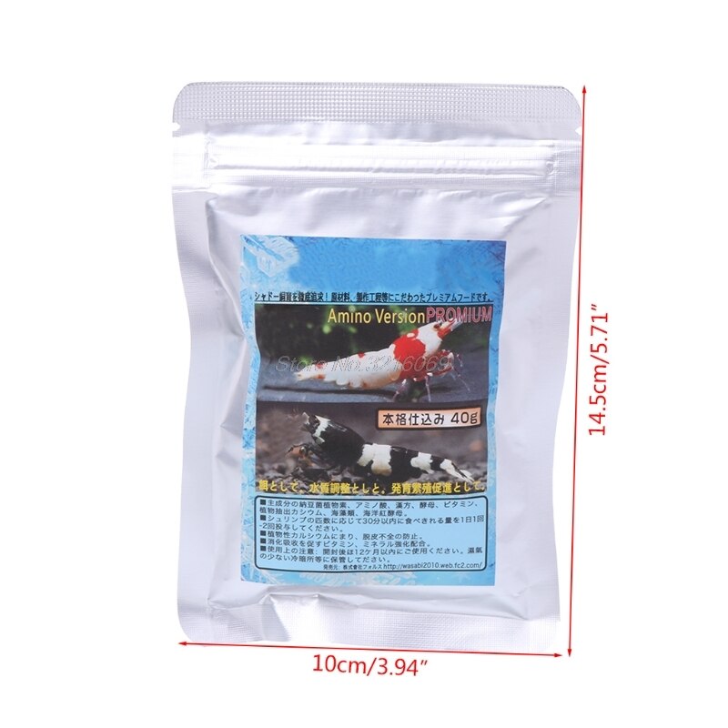 40g Aquarium Shrimp Feeding Food Bee Red Cherry Sh... – Grandado