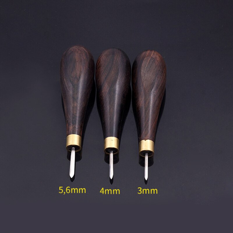 Leather Craft Awl 3mm 4mm 5-6mm DIY Leather Stitch... – Grandado