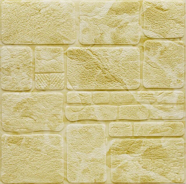 NW49 Yellow Big Stone Self Adhesive 3D Decorative ... – Vicedeal