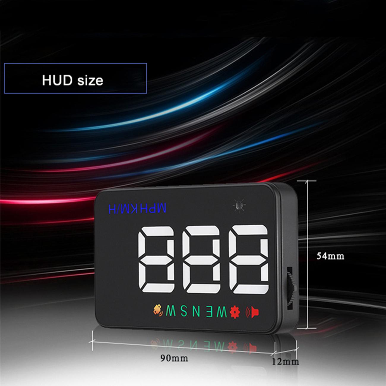 Universele 3.5 Inch Auto A5 Gps Hud Snelheidsmeter... – Grandado