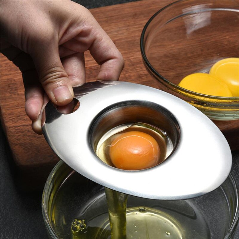 Egg Separator, Stainless Steel Egg Yolk White Sepa... – Grandado