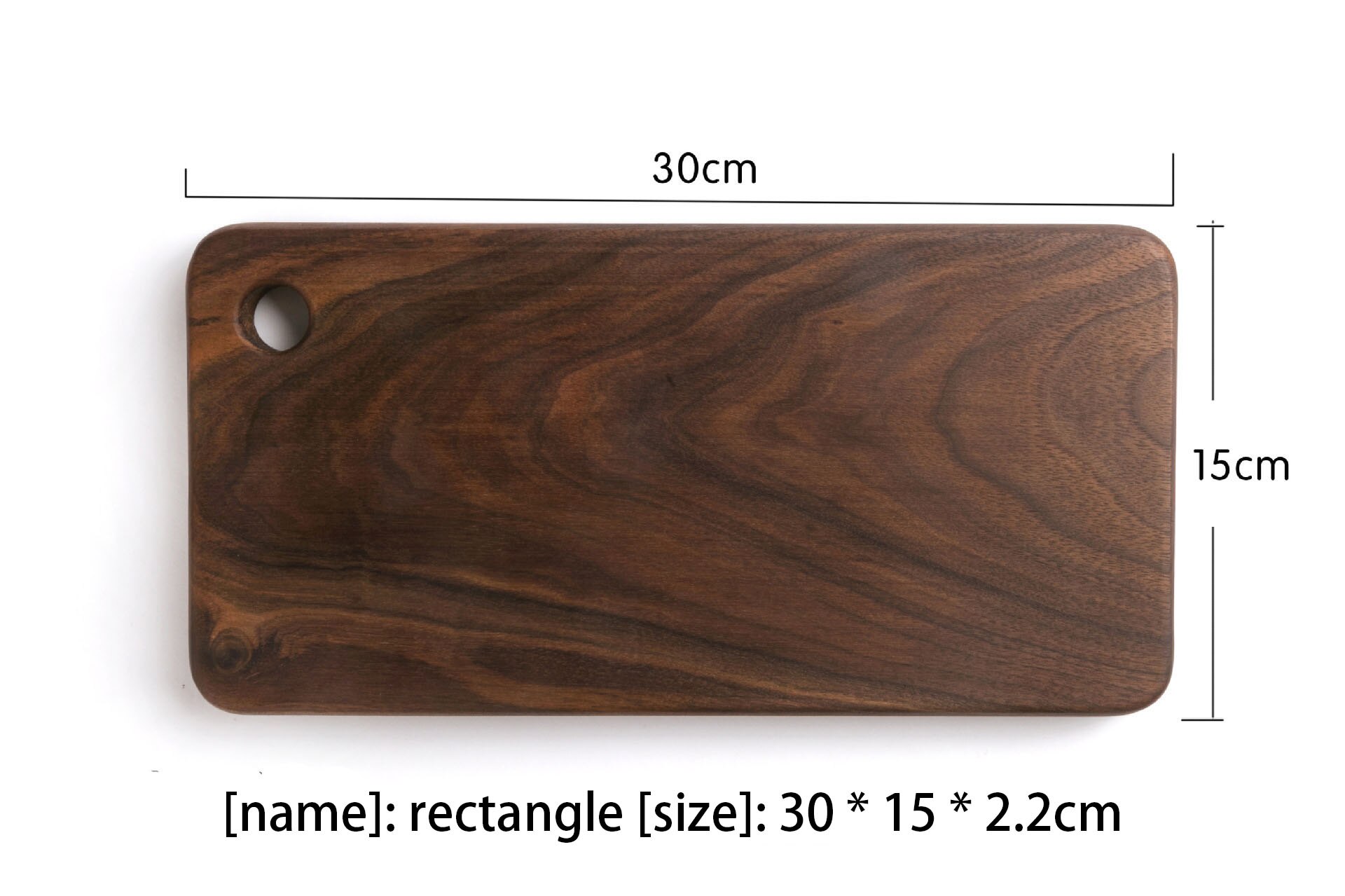 Dinnerware Black Walnut Chopping Board Bread Board... – Vicedeal