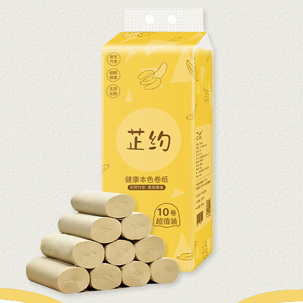 Natural Bamboo Paper Soft And Thick Three Layers O... – Vicedeal