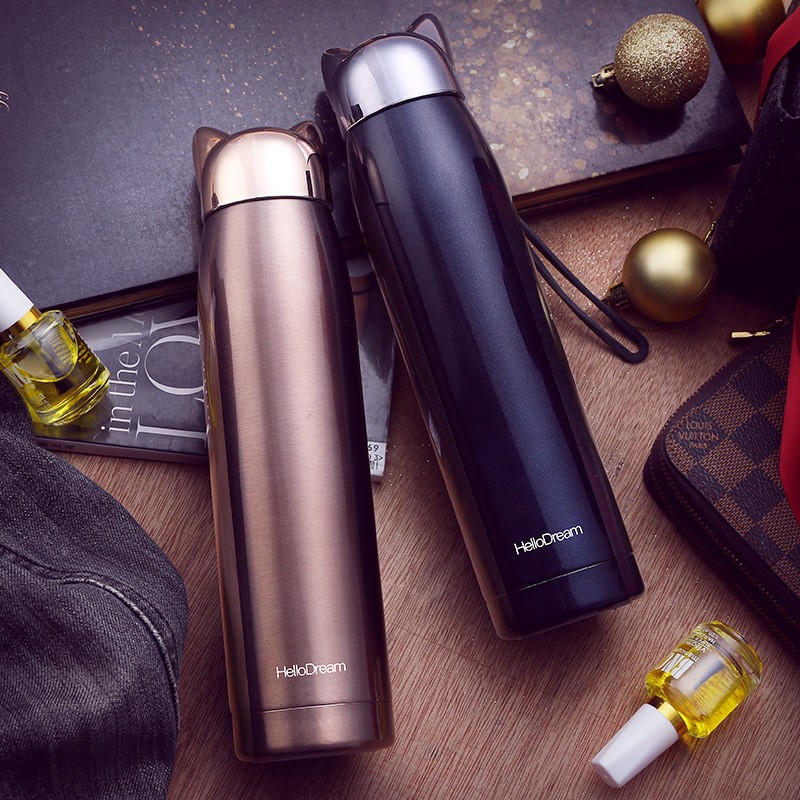 320ML Mini Coffee Vacuum Flasks Lovely Stainless S... – Vicedeal