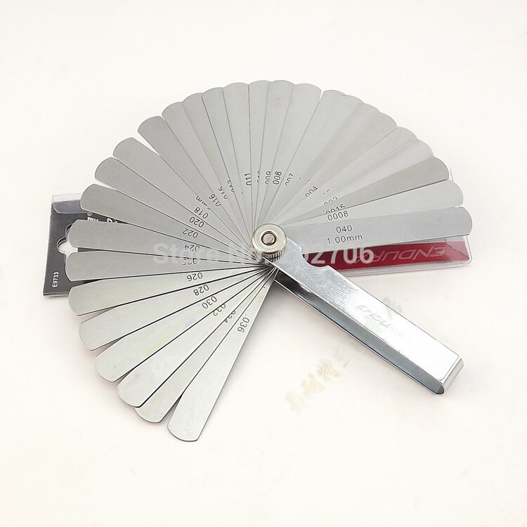 stainless steel DIN standard 32 Blades Feeler Gaug... – Vicedeal