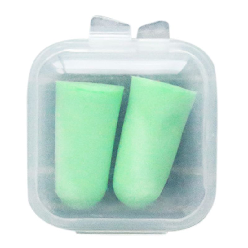 2Pcs/Pair Soft Foam Ear Plugs Tapered Travel Sleep... – Vicedeal