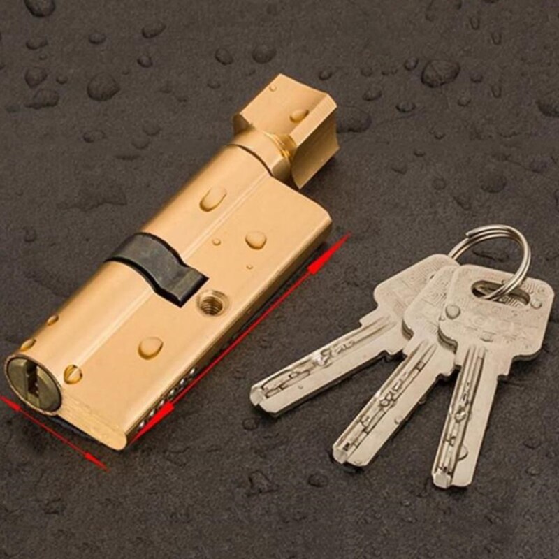 Door Cylinder Biased Lock Cylinder AB Key Anti-The... – Grandado